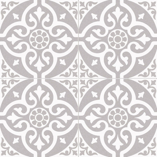Chic Chester Grey Ceramic Wall and Floor Tile 450 x 450mm – Spectiles