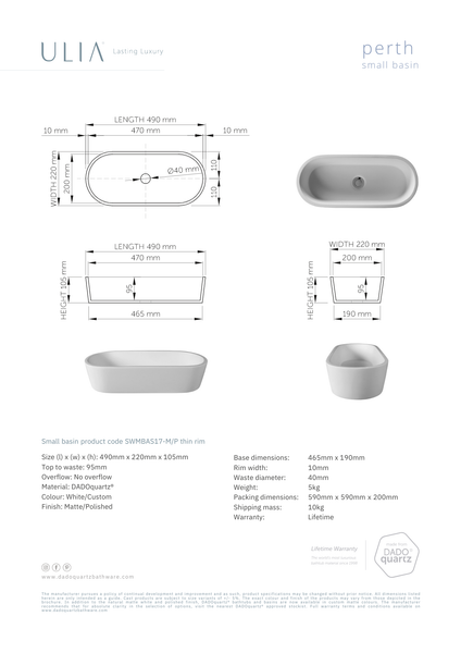 Small Perth Basin – Spectiles
